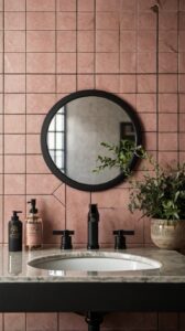 15 Pink Tile Bathroom Ideas for a Fresh and Feminine Touch - Glamour Guide