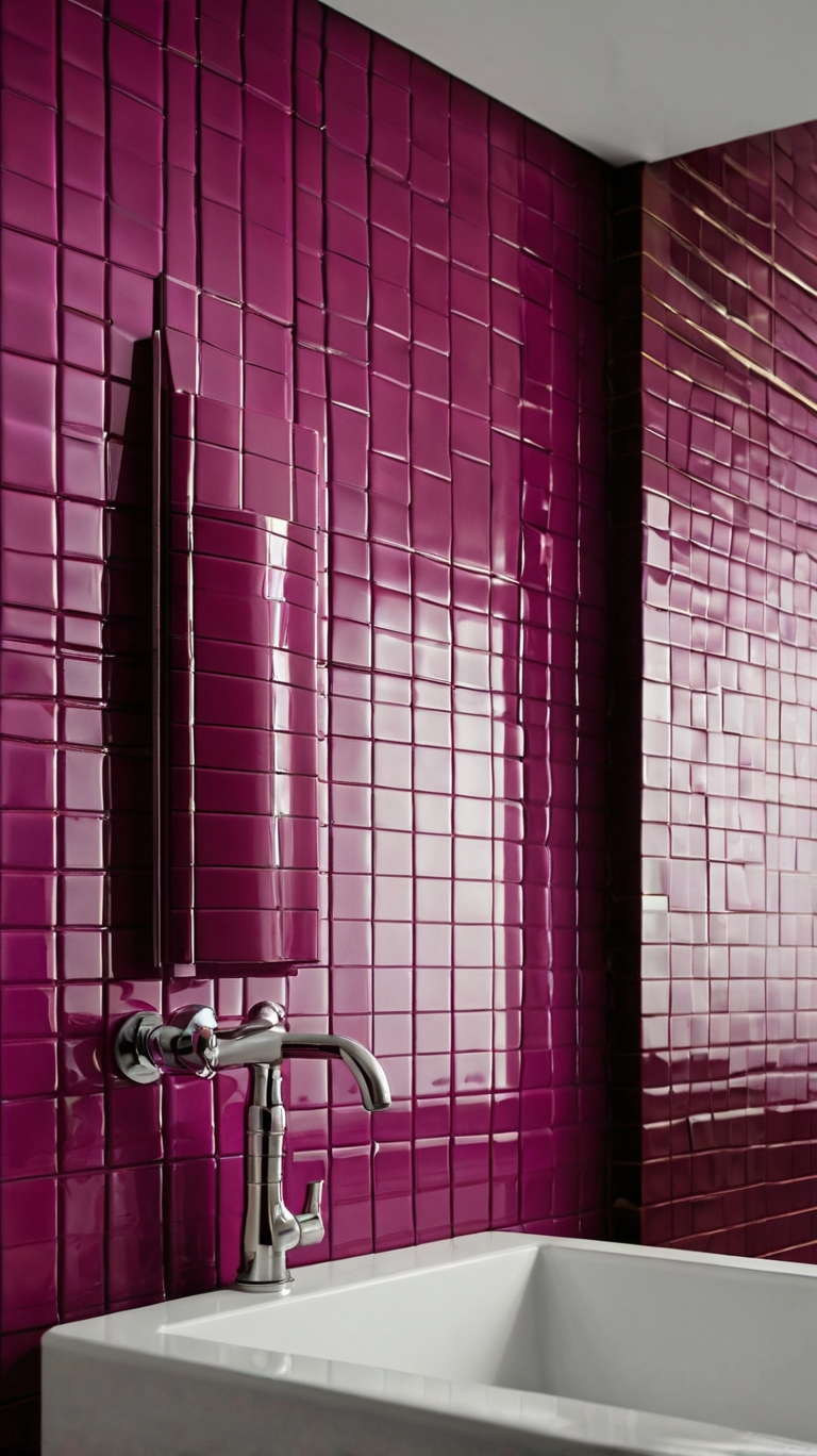 15 Pink Tile Bathroom Ideas for a Fresh and Feminine Touch - Glamour Guide