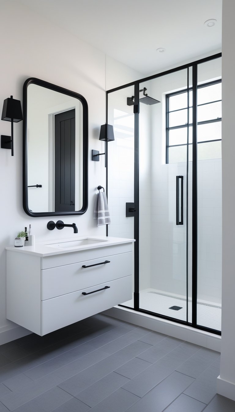 15 Matte Black Bathroom Ideas for Sleek, Modern Elegance - Glamour Guide
